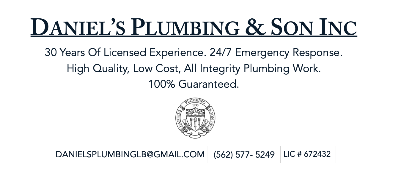 Daniel's Plumbing & Son | CA | Read Reviews + Get a Bid | BuildZoom